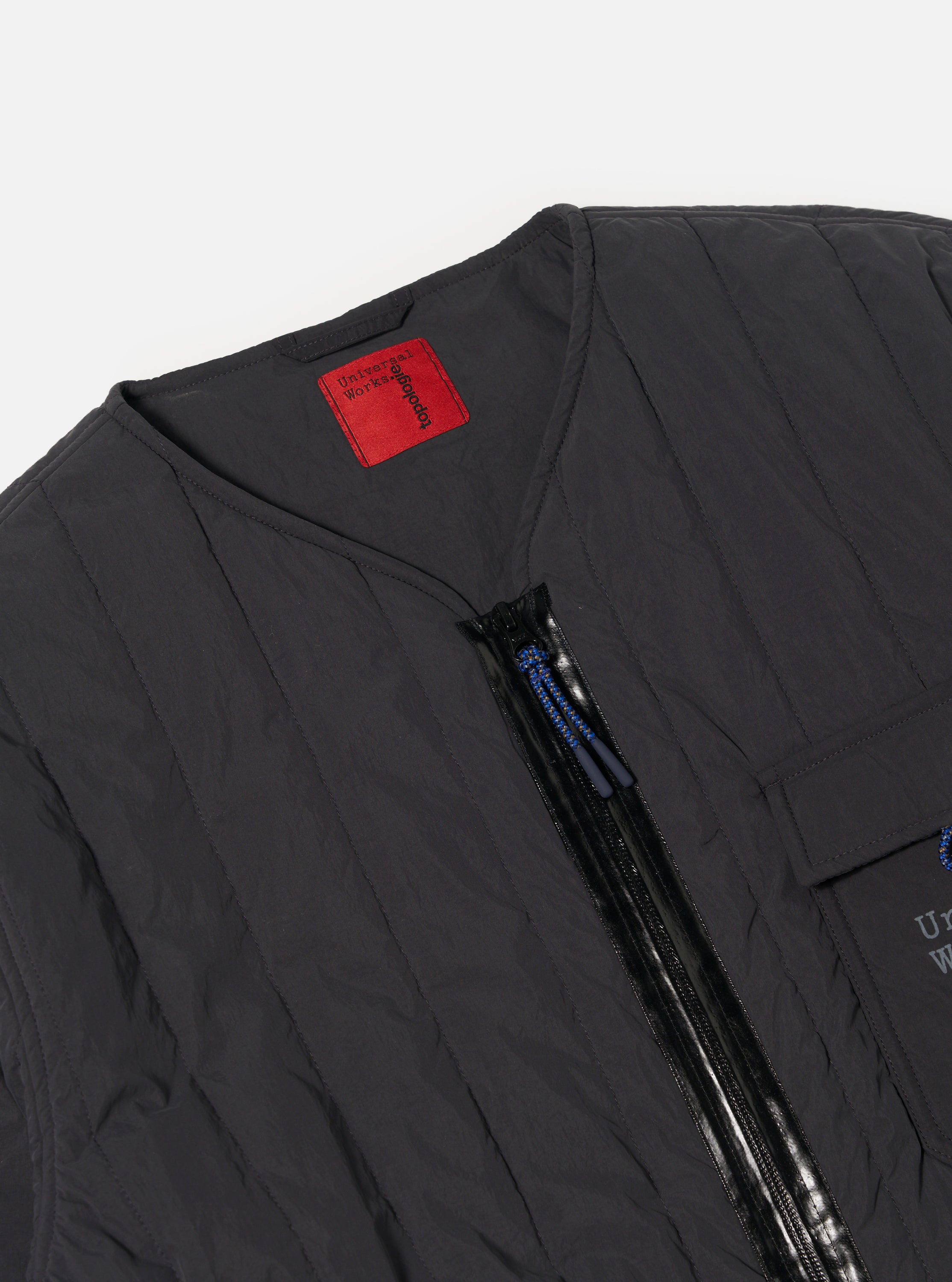 Topologie X Universal Works Quilted Liner Jacket / Charcoal – Topologie ...